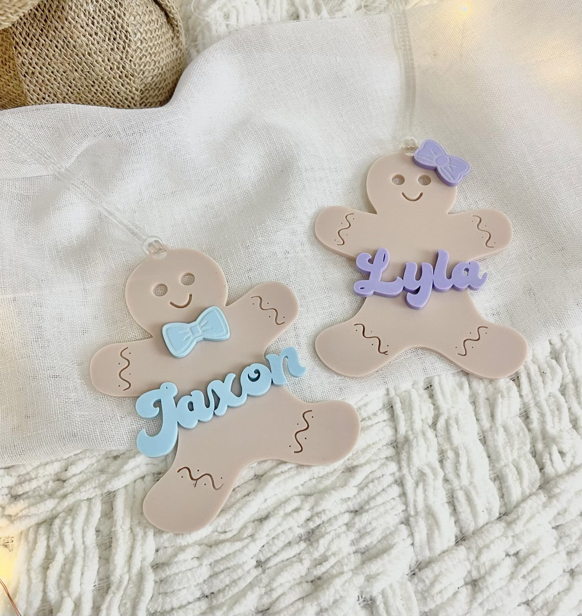 Gingerbread Name Tags – Jax&Lou